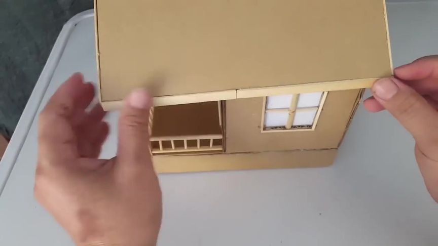 如何建立一个纸板小房子,小学生交作业就靠它!