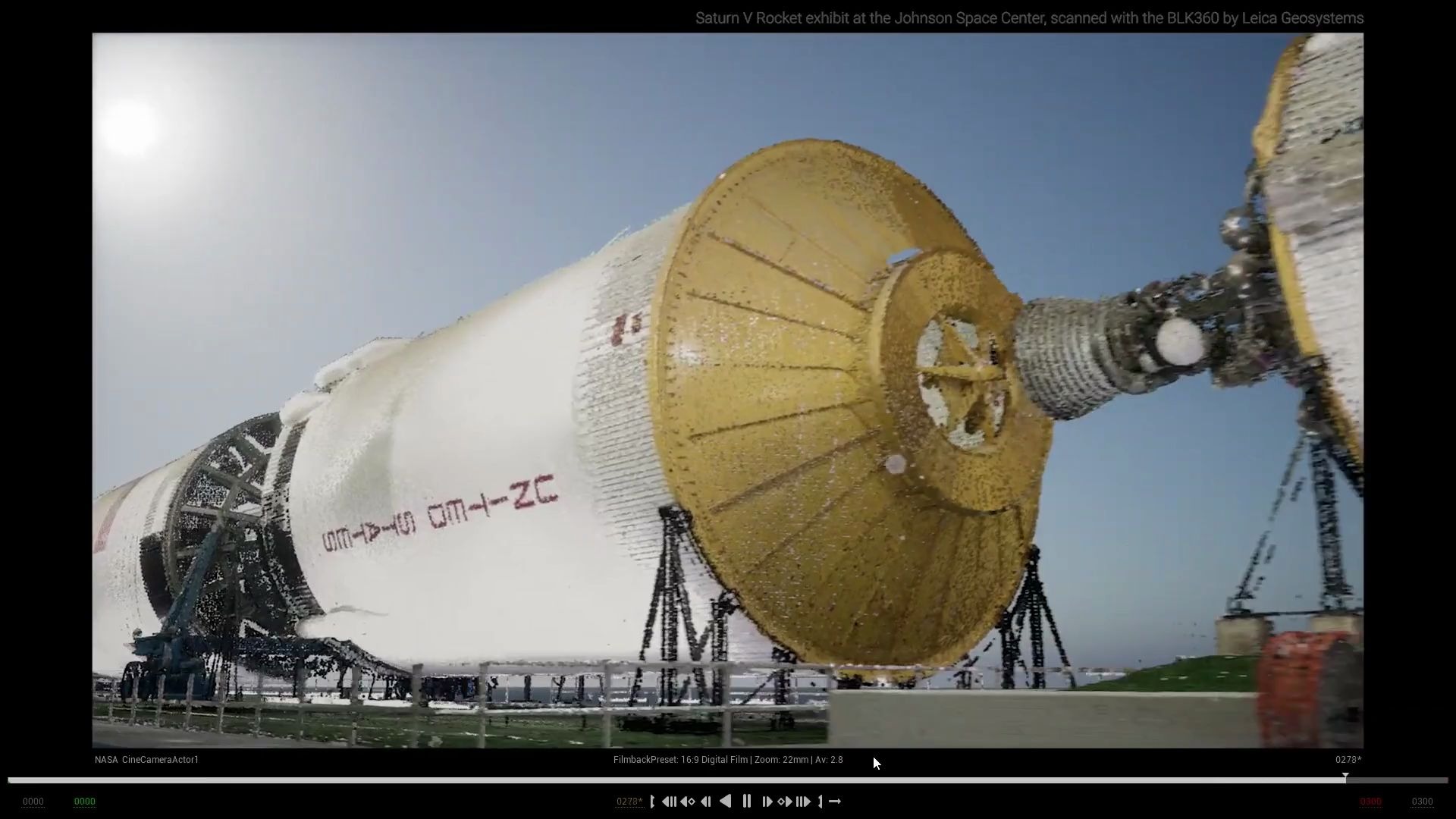 虚幻引擎-点云显示