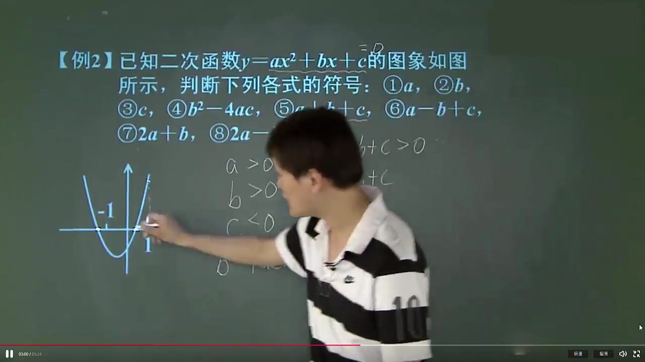 二次函数abc综合符号判断