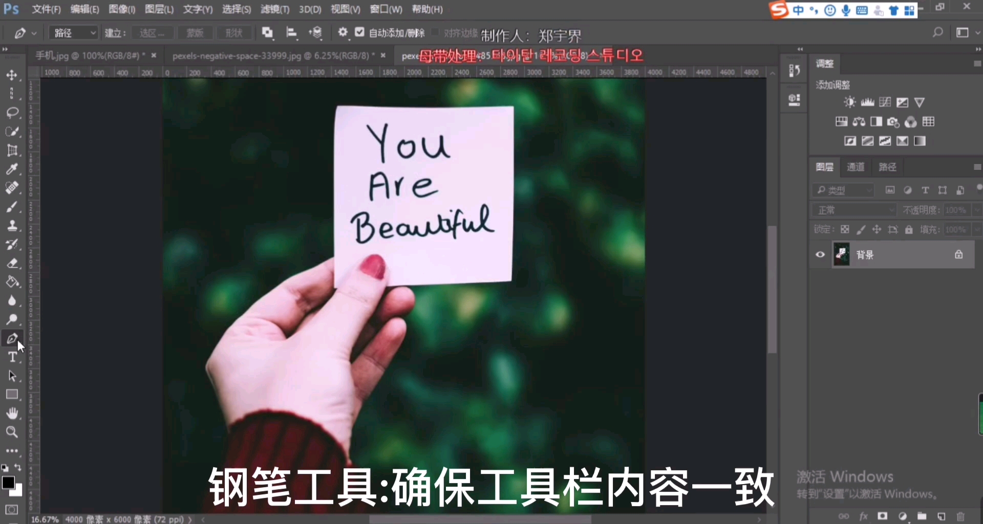 PS教程(抠图篇1)教你如何用钢笔工具抠出理想素材!
