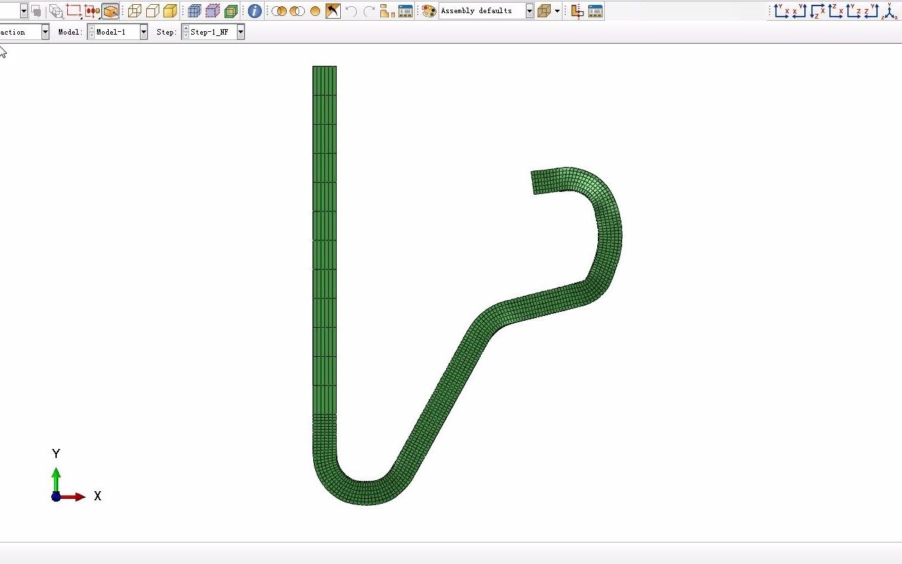 《ABAQUS工程实例详解》_10.5_多步冲压成型→结构顺序分析实例