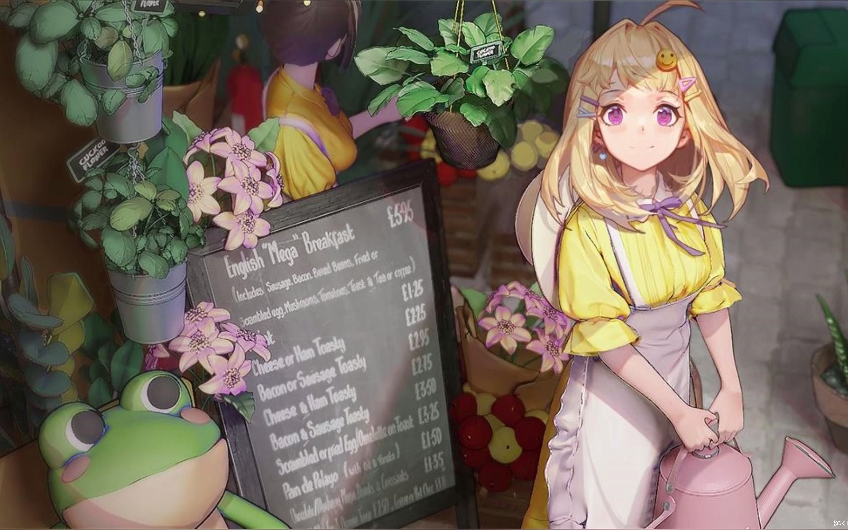 ender辅助制作绘画的美少女(3D辅助2D绘画)blender maya zbrush全流程