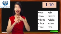 英文数字 基数词 1-10