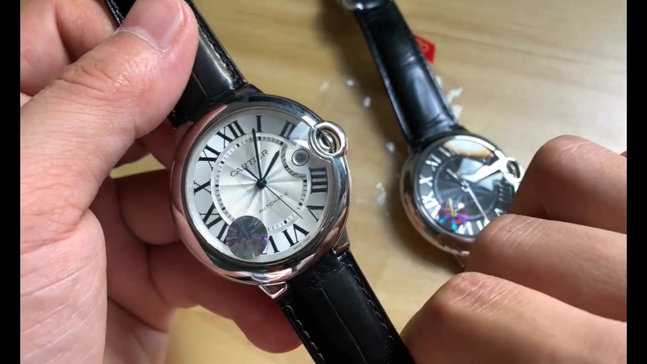 一千小价如何购得复刻AF厂卡地亚蓝气球_大号42MM_2892机芯鳄鱼...