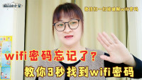手机微信扫一扫能破解wifi密码,再也不怕忘记了!