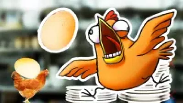 【祥云解说】母鸡模拟器丨1分钟内我失去了10个蛋?心好痛!