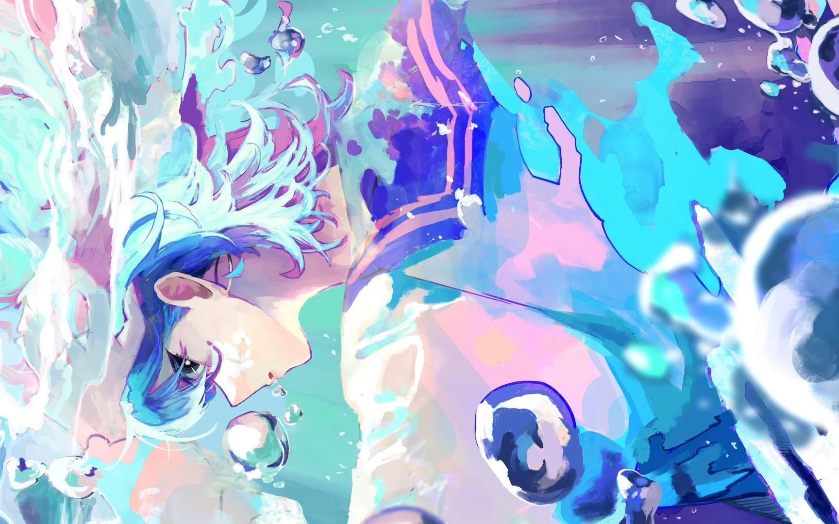 【板绘|上色】那富有透明感的色彩仿佛会呼吸,大大就是我的神!