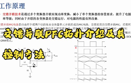 P3-交错并联PFC拓扑结构介绍及其控制方法实现