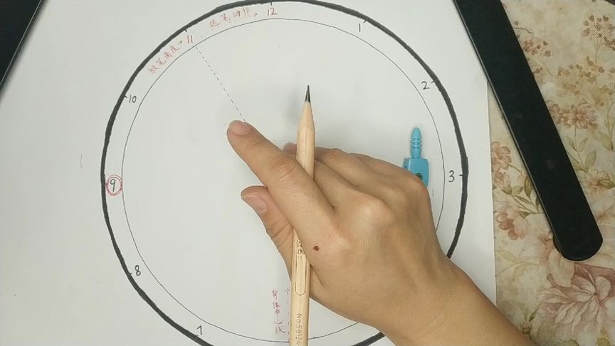 正确的握笔姿势