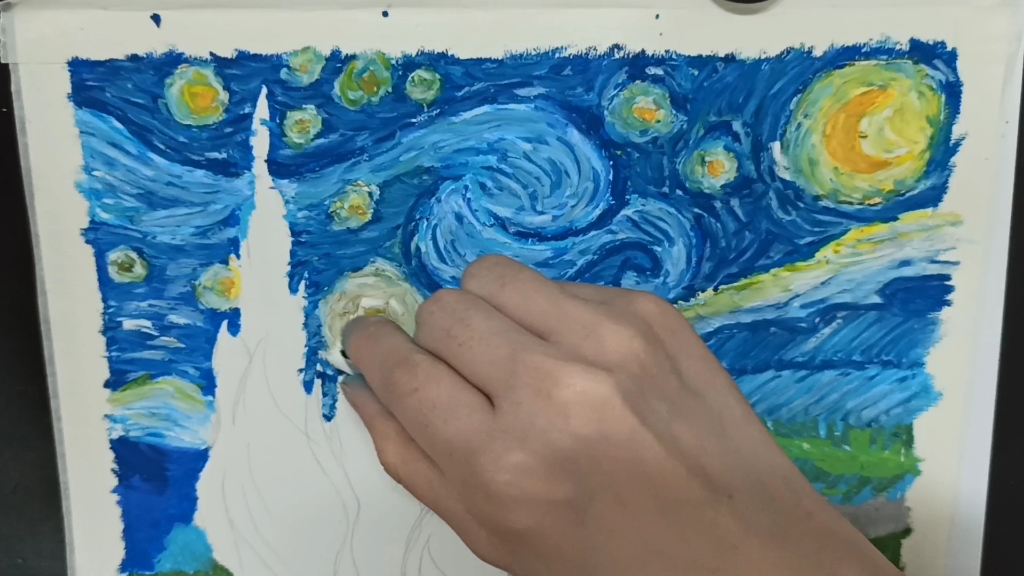 Vlog9 | 星空 油画棒