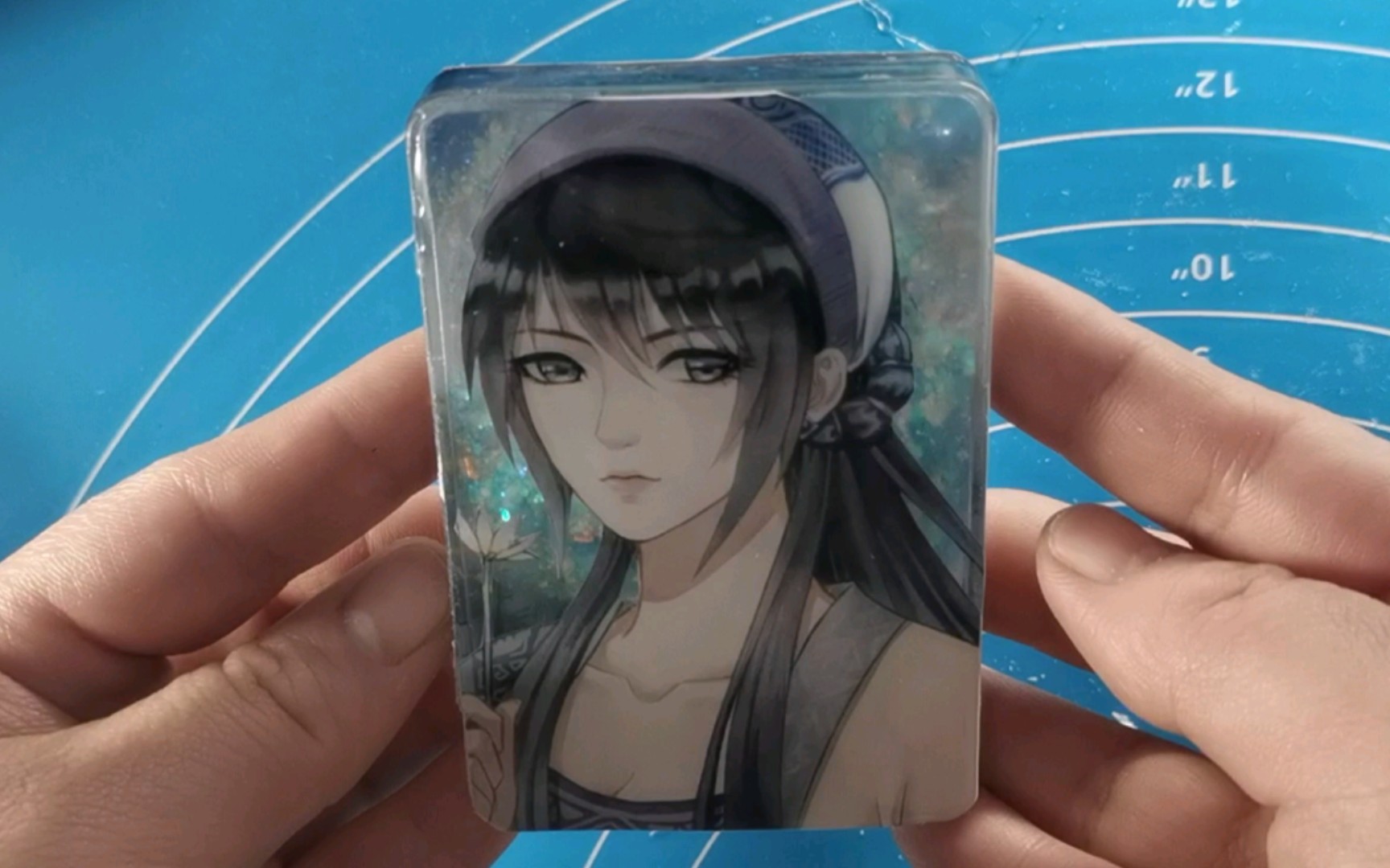 【教程】照片+流沙咕卡砖制作简易流沙麻将
