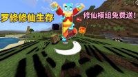 罗修我的世界趣味生存 第34集 我的世界原初修仙:获得价值百万神器 ...