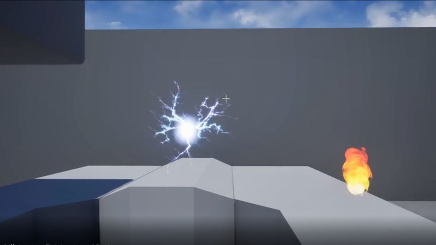 【虚幻引擎】ue4 粒子演示单个简单的效果 #入门级教程