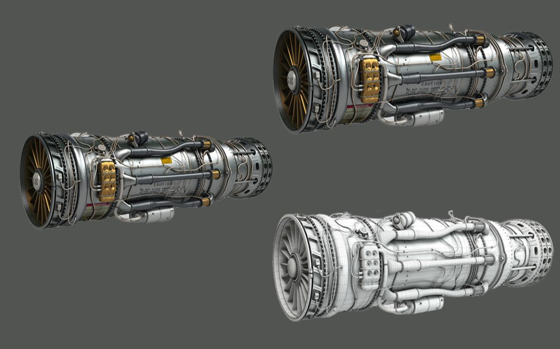 【Maya建模教程】次世代道具火箭炮一对一详细教学