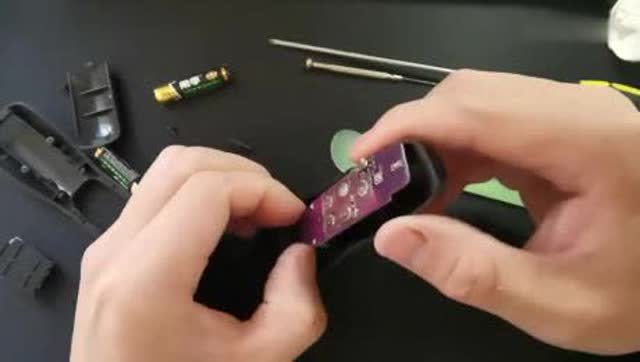 翻页笔按键失灵维修