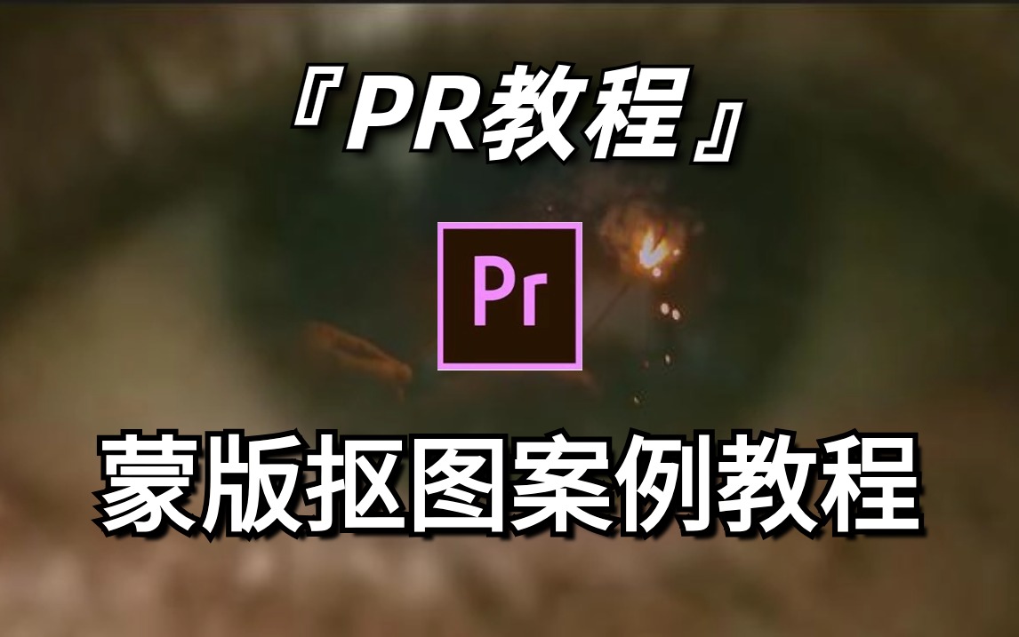 【PR教程】蒙版抠图等超多剪辑技巧,这套视频全都有,更有2024pr软件...