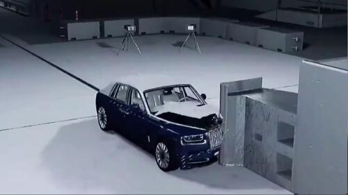 终于知道了为什么没有劳斯莱斯实车碰撞测试的视频
