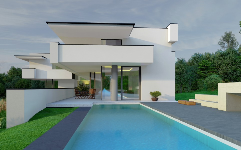 建筑环境设计渲染SU Lumion