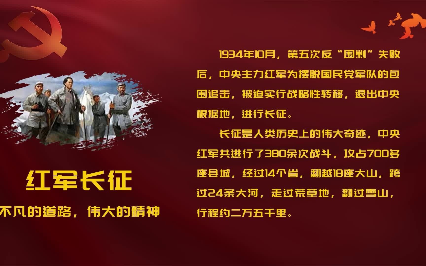 红军长征:不凡的道路,伟大的精神!
