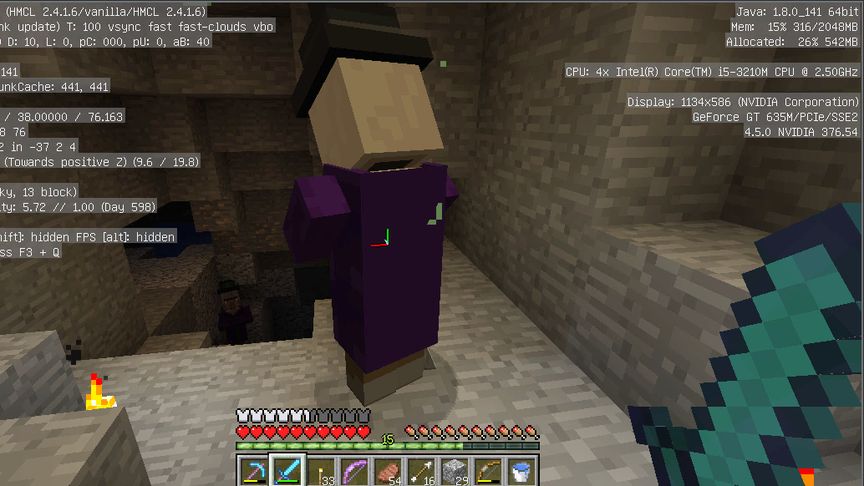 nor叔 我的世界萌新生存56 两女巫对打,给我们让出路