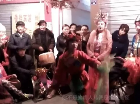 张家界花灯《鲜花调》[超清字幕]