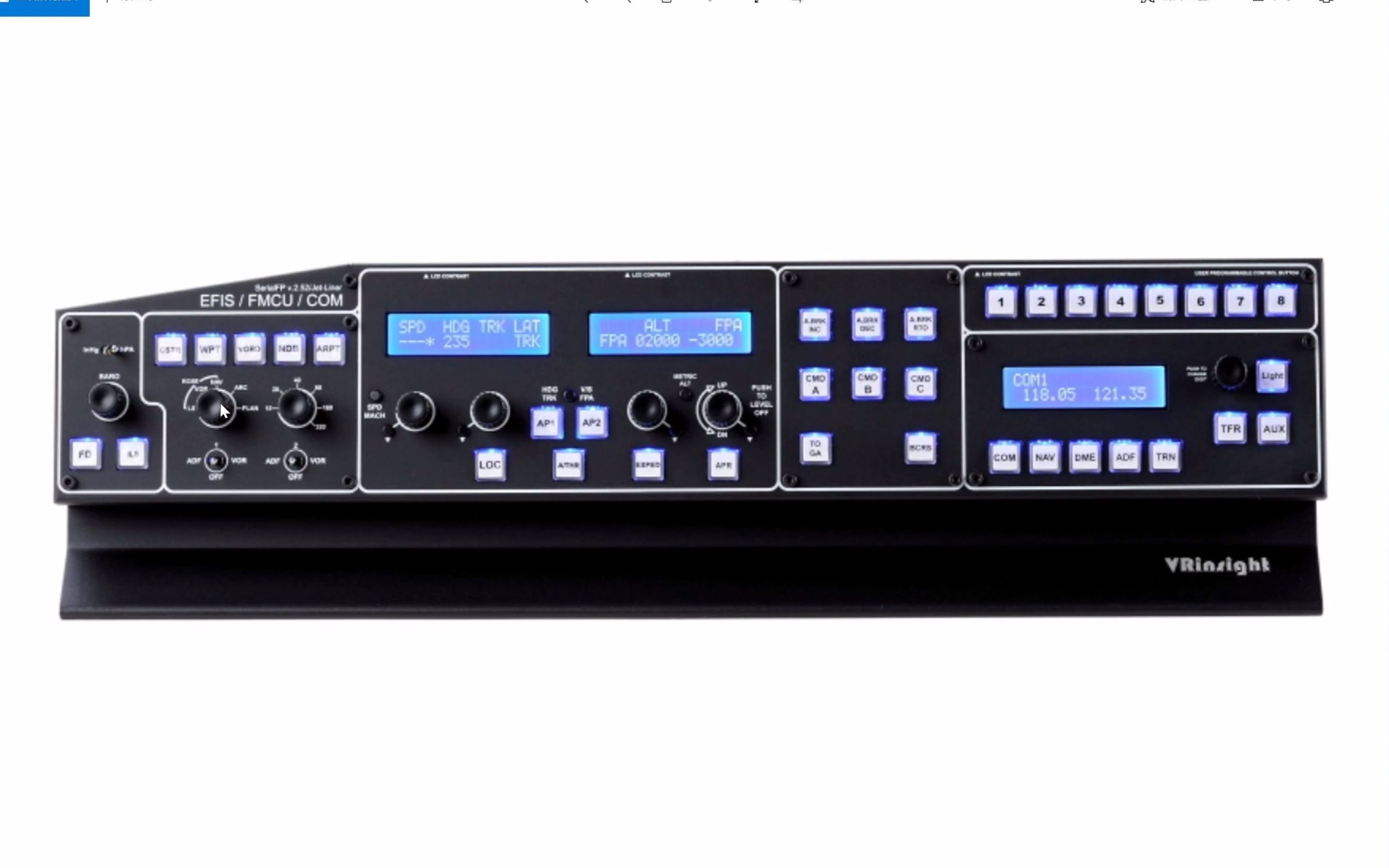 ...Airbus FCU支持 微软模拟飞行2020 空客FWB320按键按钮设置的方法