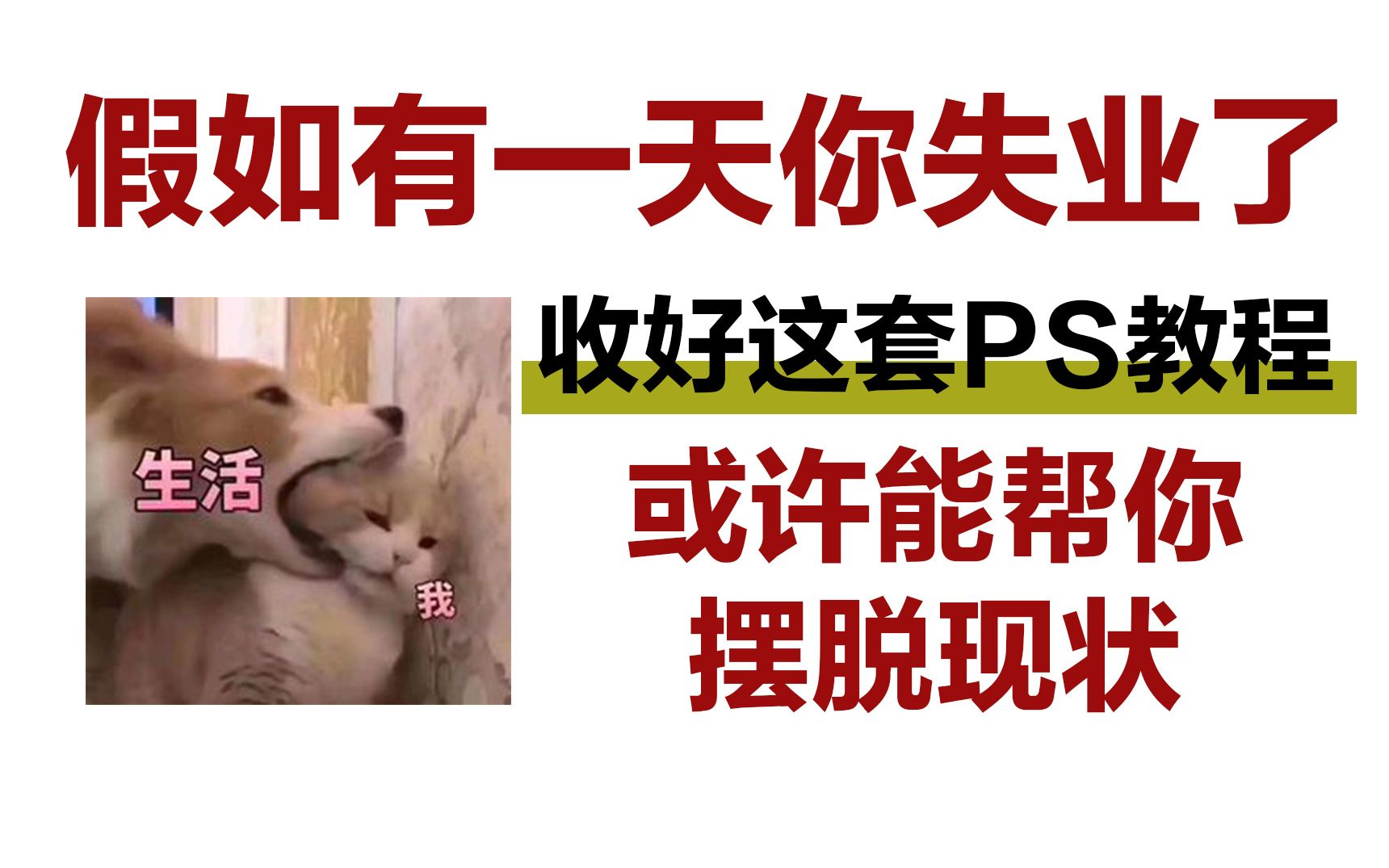 【套模板】懂点PS基础就行,让你实现知识快速变现!