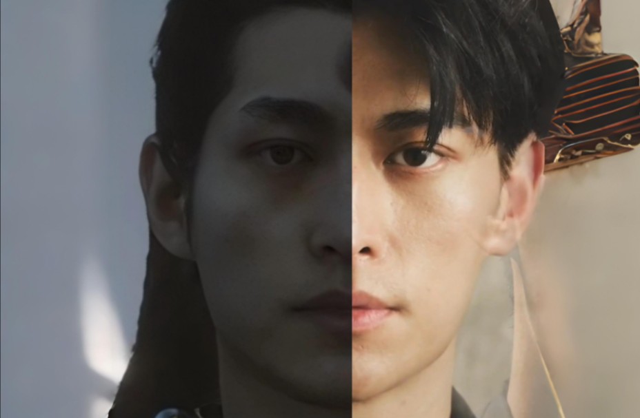 黑神话悟空脸模,二郎神杨戬演员王国豪杰