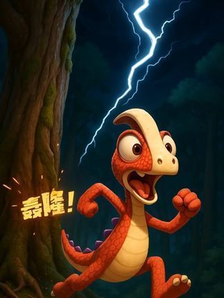 ...安全呢? 小恐龙大冒险安全教育小课堂:躲雨篇 #小恐龙大冒险  #儿童...