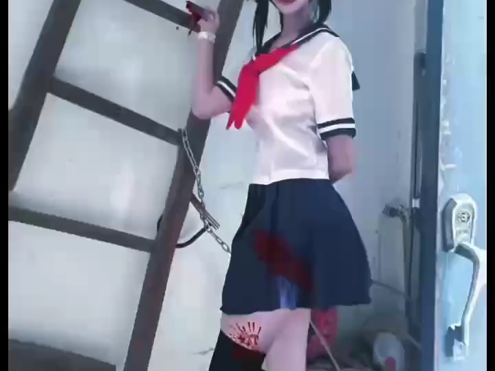 去漫展出的绫乃#病娇模拟器 #yanderesimulator #爱诗绫乃#致歉一切 ...