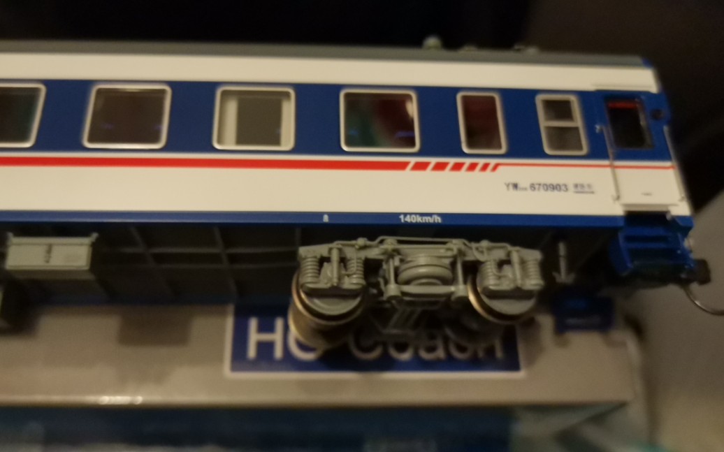 HO比例火车模型之N27 25K硬卧车厢,中国铁路 25K原色硬卧客车,非...