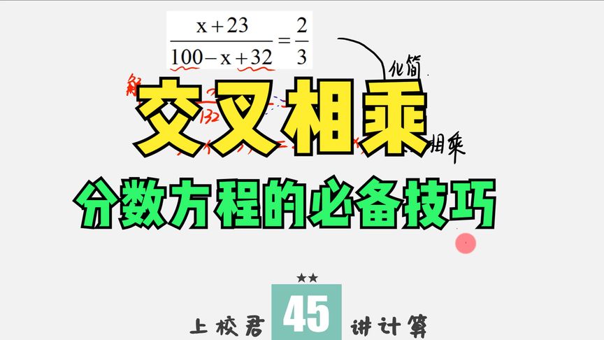 分数方程在解分数应用题的时候,就是万能钥匙,小升初必会!