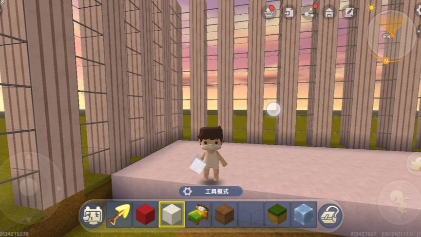 迷你世界:创造盖城堡第一期
