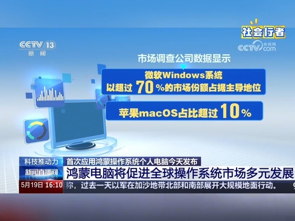 华为首次应用鸿蒙系统个人电脑发布!