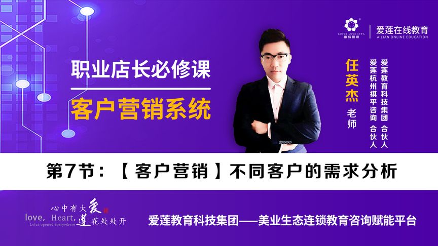 客户营销之——不同客户的需求分析