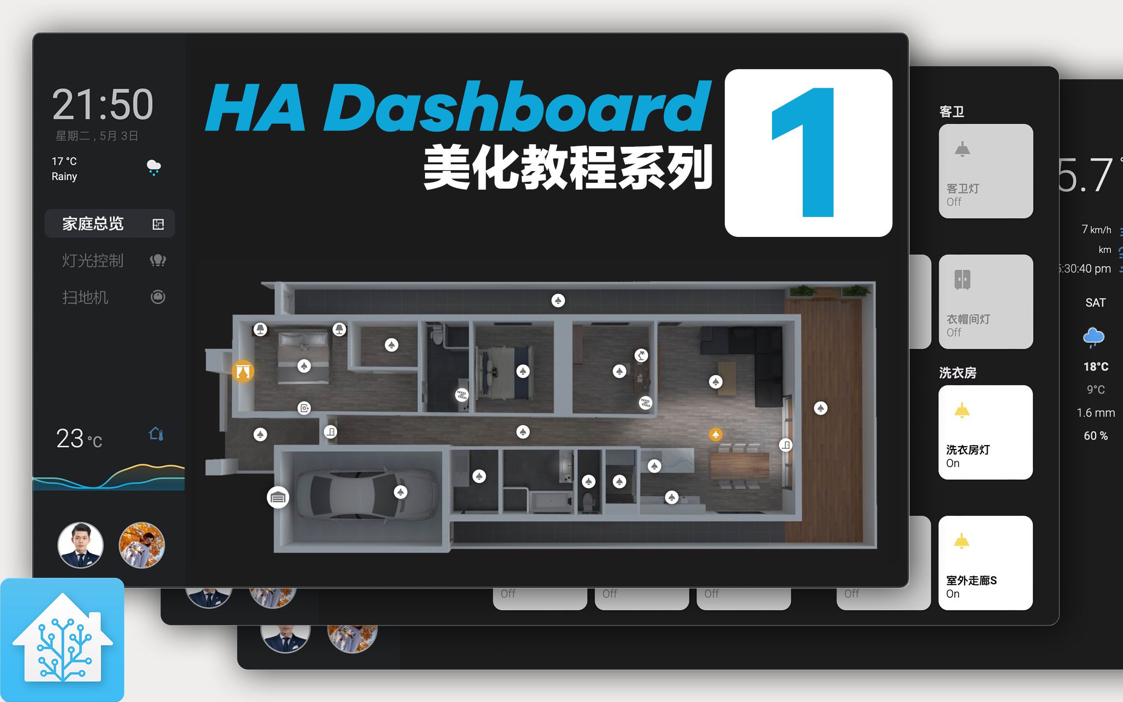 【Home Assistant 】 手把手美化界面教程01