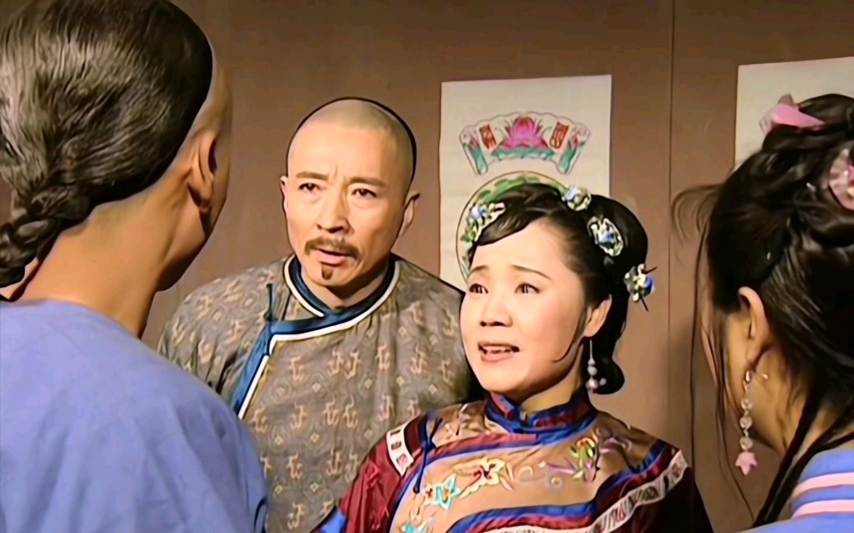 还珠格格——紫薇尔康拜别阿玛额娘。(天啊,怎么会有这么好、这么...