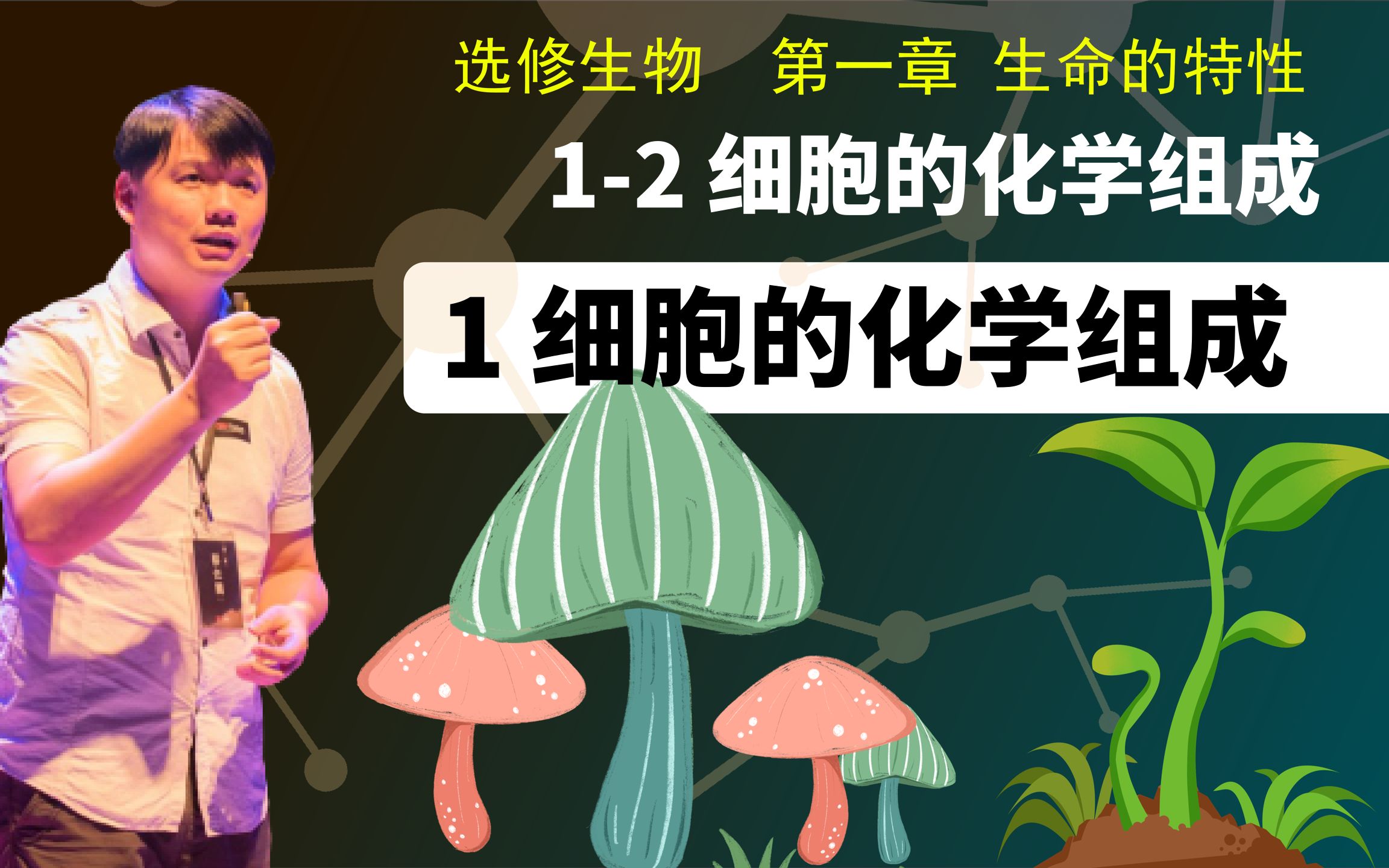 选修生物1-2.1 细胞的化学组成