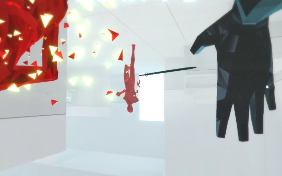 《Super Hot:Mind Control》黑色镜像,颠倒的阴间关卡