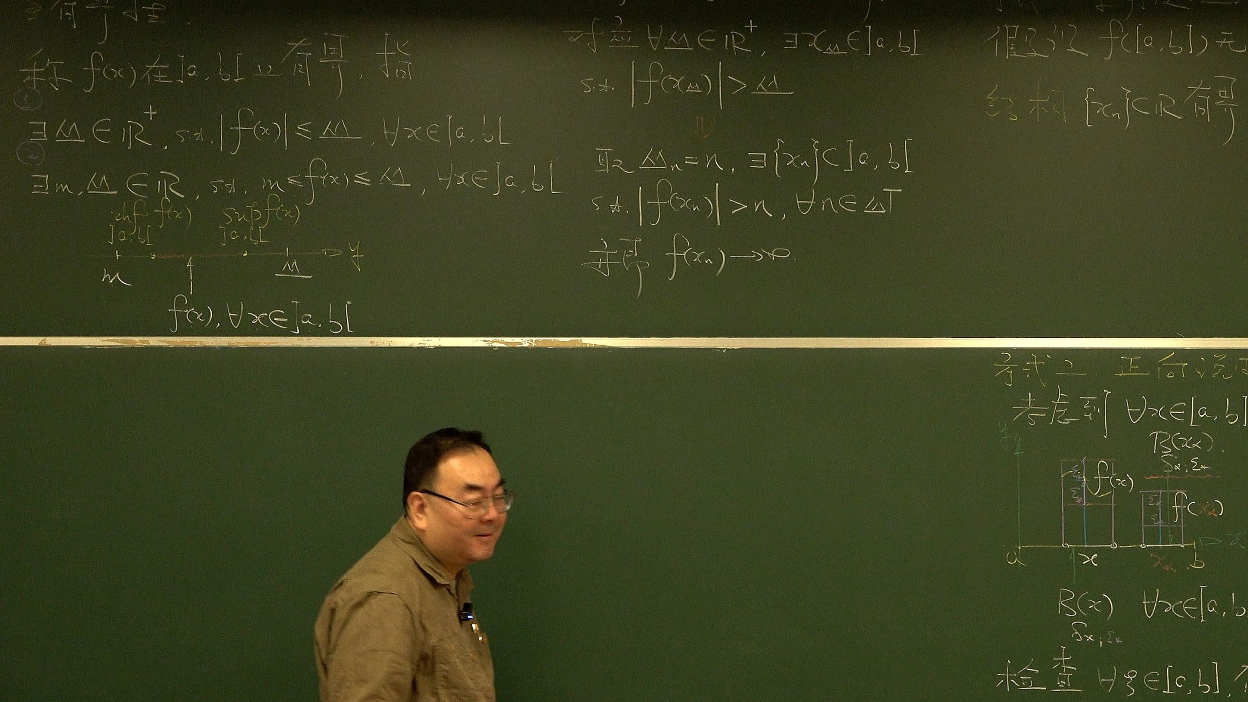 全局行为 第一部分 Part 01 有界性 与 确界可达性-01 闭区间上连续函数...