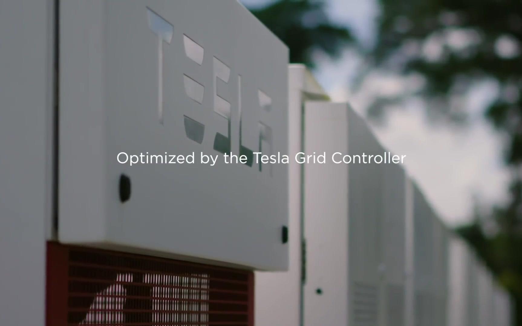TESLA 萨摩亚的Powerpack项目