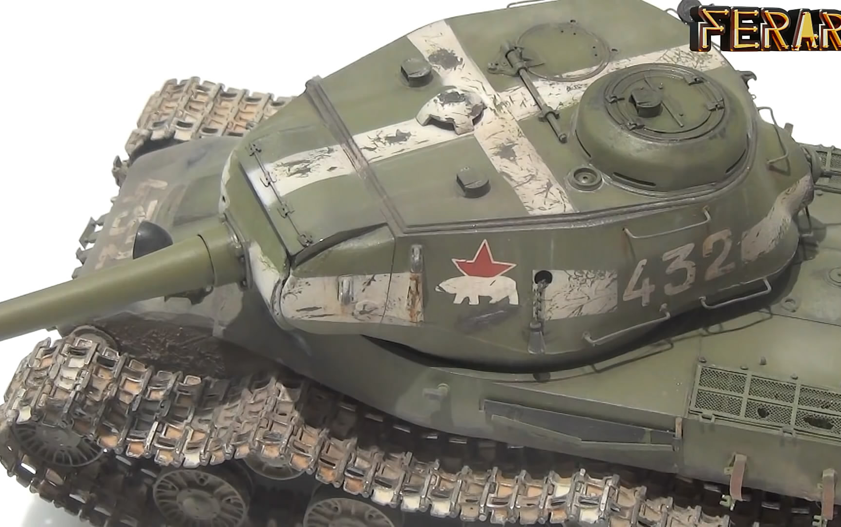 【ИС-2】IS-2坦克模型制作(柏林版)