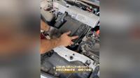 卡罗拉双擎E+更换丰田纺织空气滤芯作业