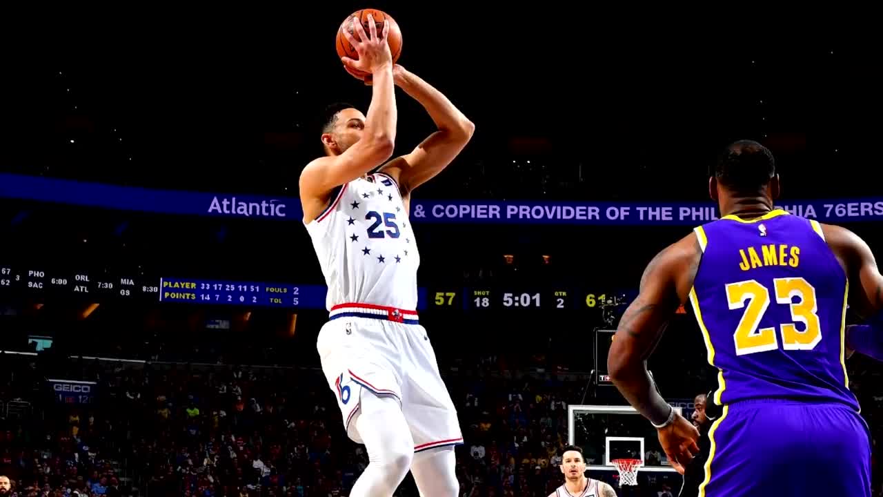 【NBA2K20】库里能在本西蒙斯投进三分前投进半场三分吗?
