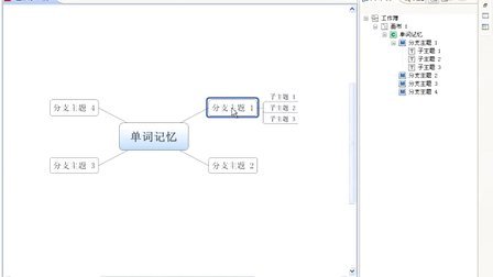 Xmind教程 第二讲: 主题的添加、修改、删除【火】