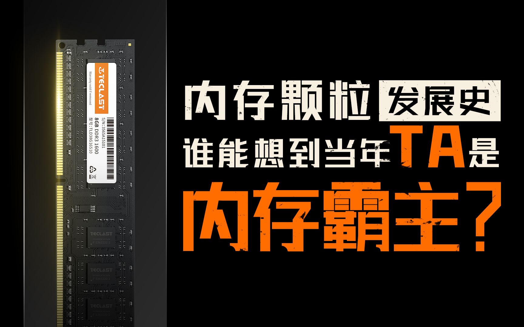 DRAM内存颗粒发展史 国产颗粒为什么能崛起?(上)