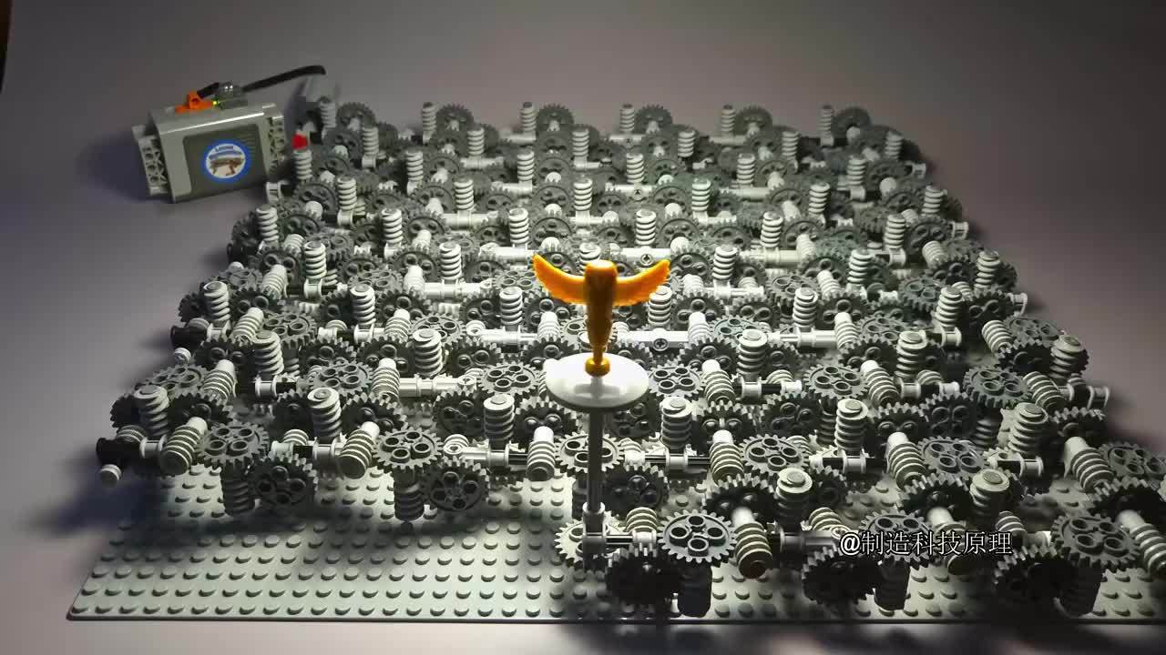 比宇宙还大的乐高齿轮减速器 #乐高 #机械设计 #精密制造 #机械配件 #...