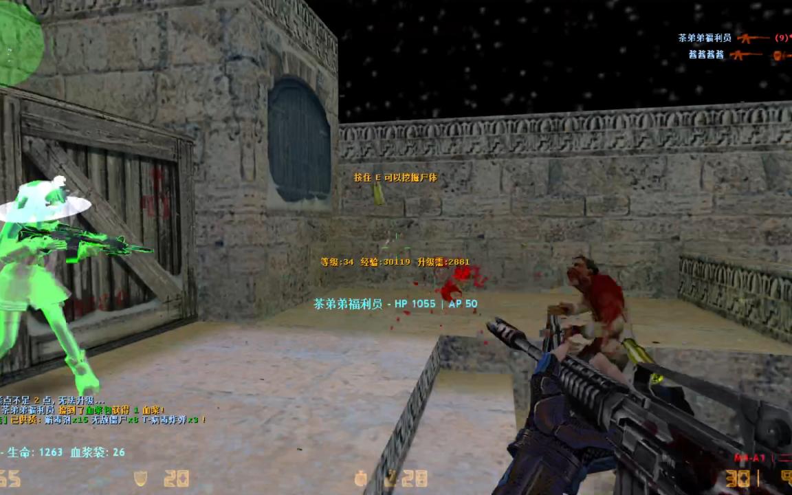 cs1.6无限子弹僵尸服