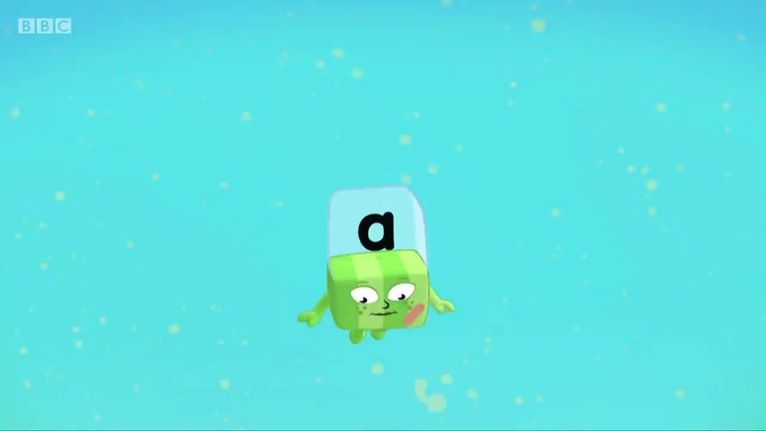 益趣英语:a的学习方法很好玩哦!字母积木01