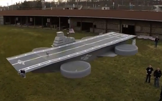 【Flite Test】可以起降航模的神盾局空中航母